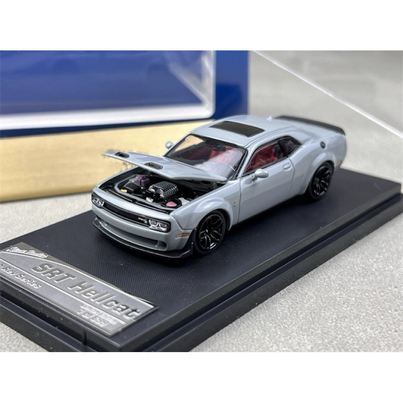 Stance Hunters 1/64 Dodge Challenger SRT Hellcat - Grey | Shopee Malaysia