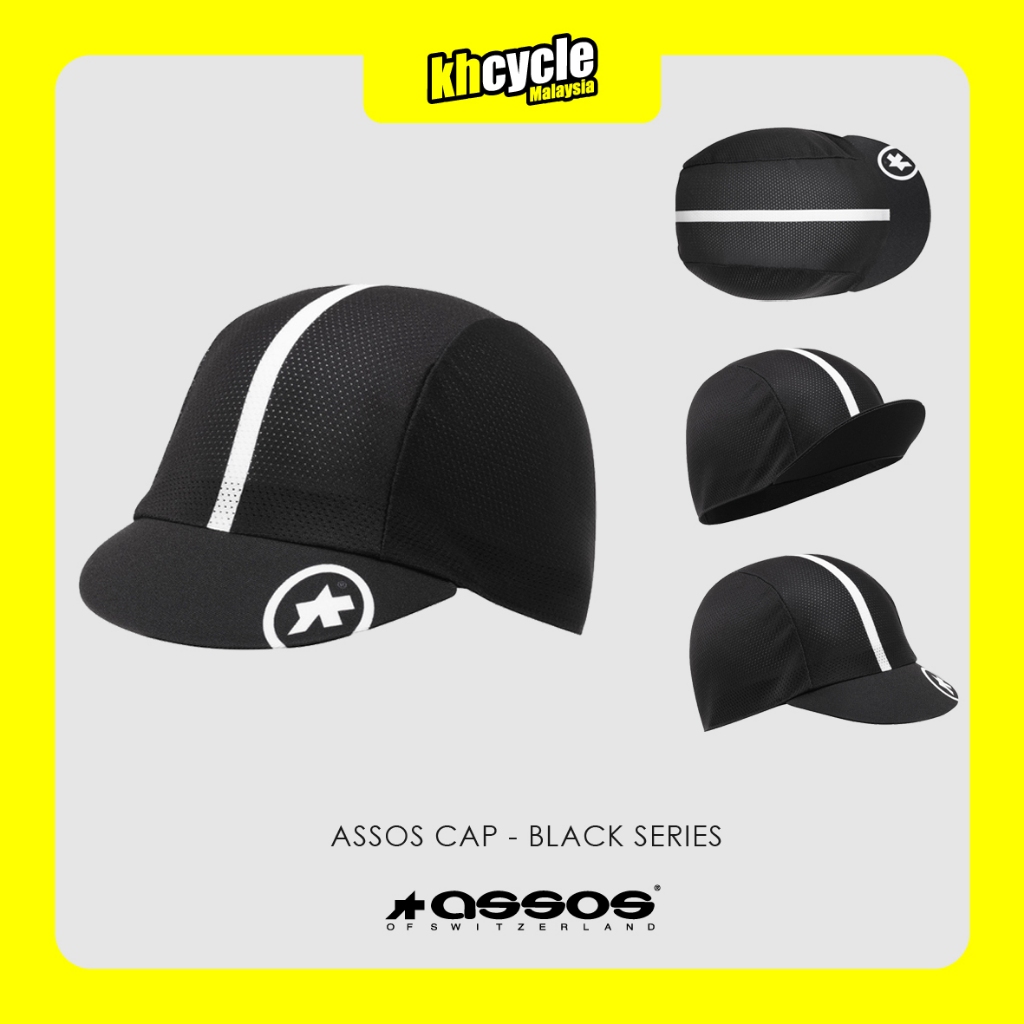 Assos Cap - Black Series (one size) | Shopee Malaysia