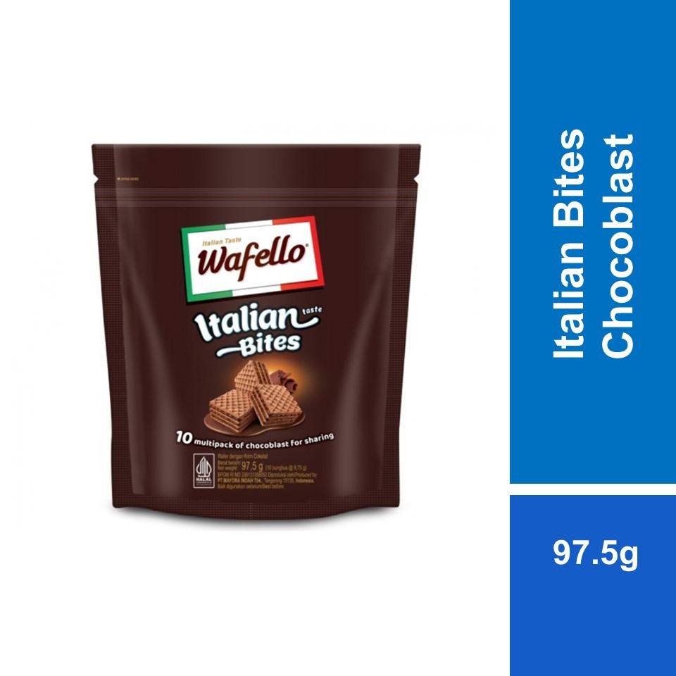 WAFELLO ITALIAN BITES CHOCOBLAST 97.5g | Shopee Malaysia