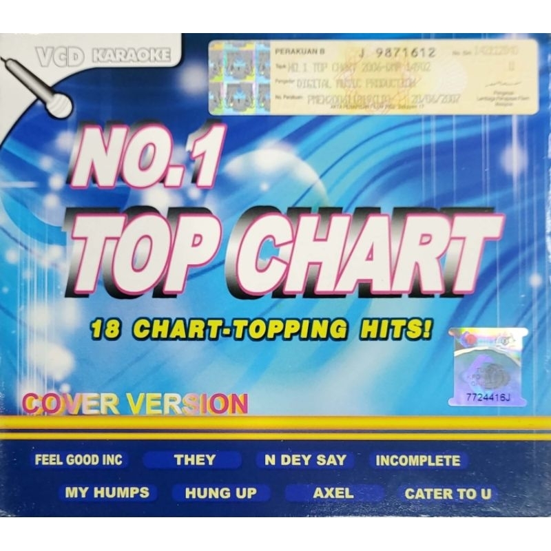 No.1 Top Chart - 18 Chart-Topping Hits (VCD) | Shopee Malaysia