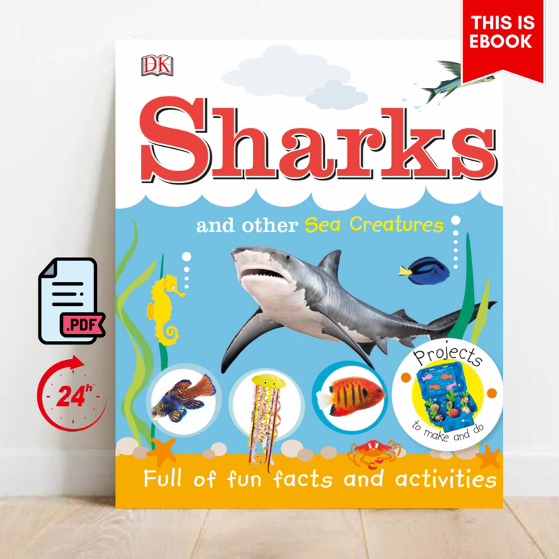 (📚PDF EBOOK) Sharks and Other Sea Creatures | Shopee Malaysia