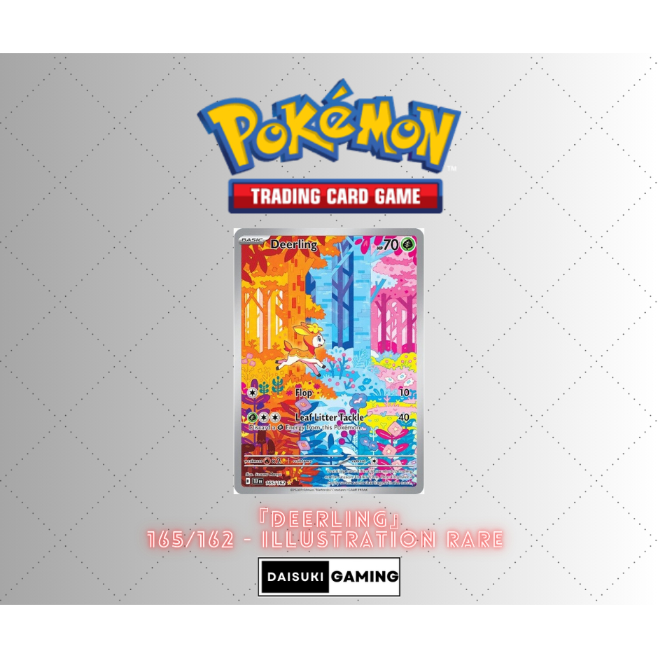 Deerling - 165/162 - Illustration Rare - Scarlet & Violet: Temporal ...
