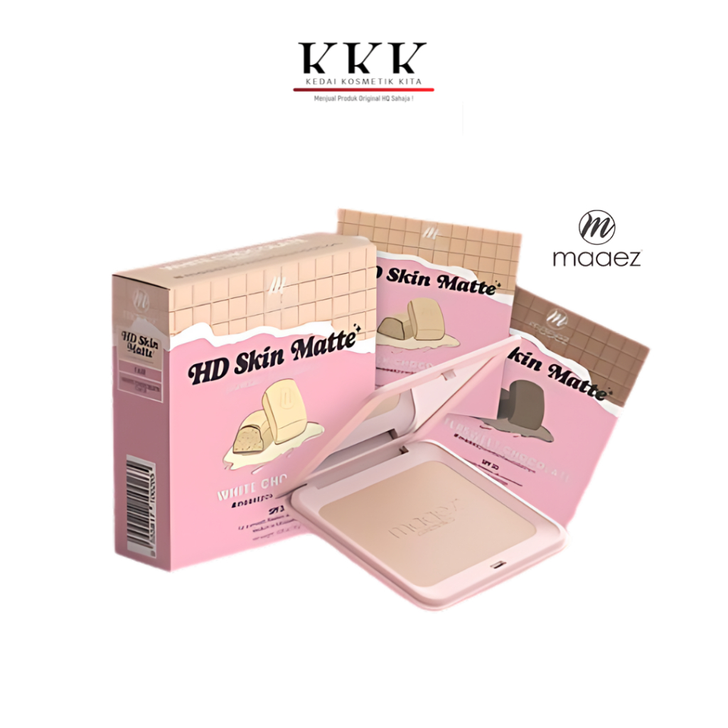 ORIGINAL MAAEZ COMPACT POWDER HD SKIN MATTE POWDER FOUNDATION BY MAAEZ ...