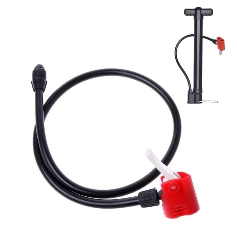 Bicycle Handy Portable Air Pump Tire Inflator Replacement Hose Outdoor ...