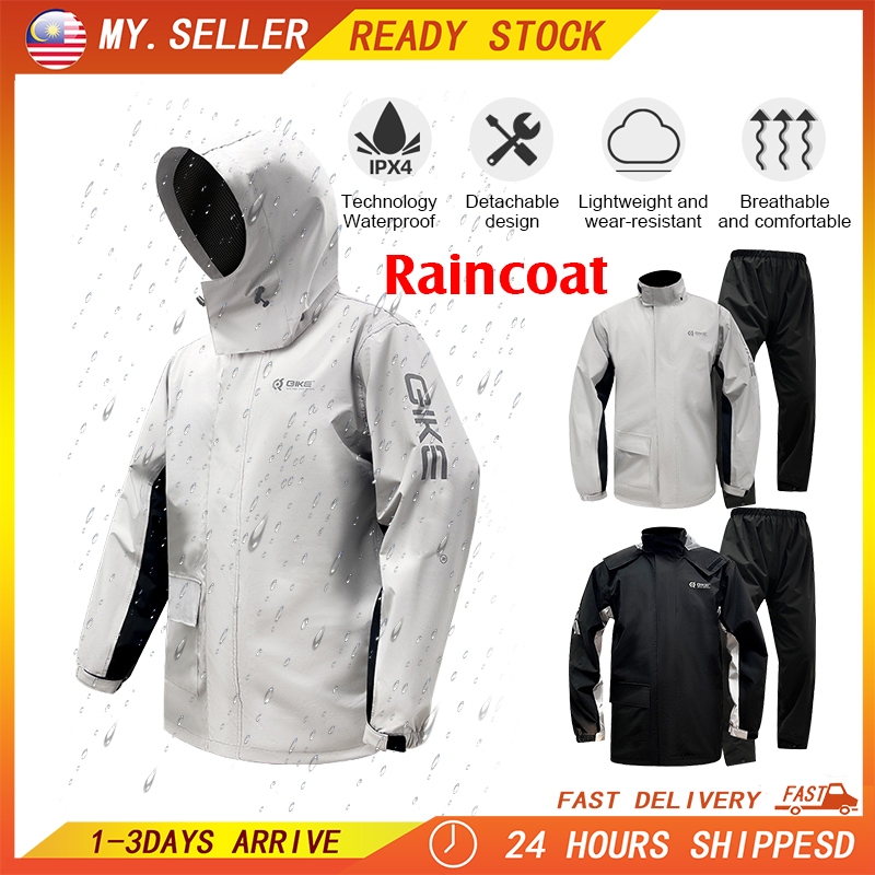 Premium Motorcycle Raincoat Moto Racing Riding Scooter breathable ...