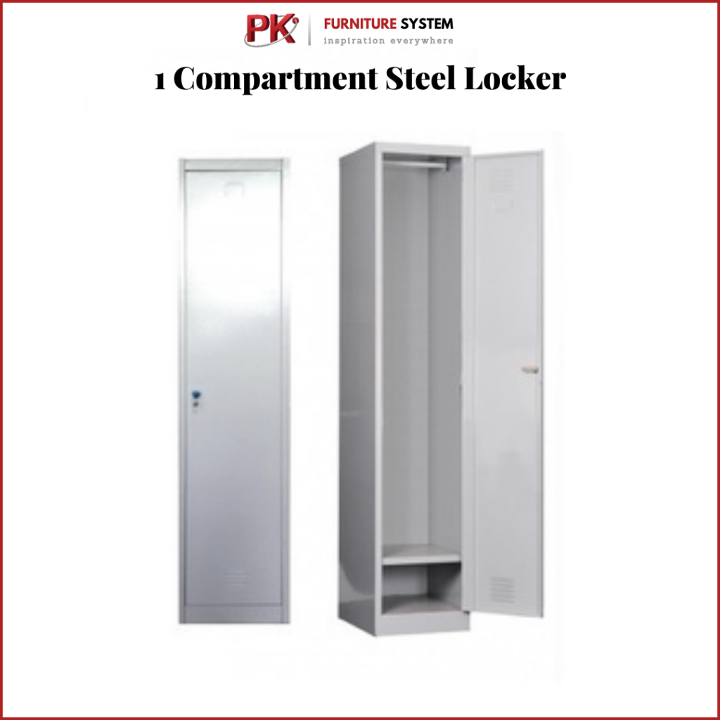 Ready Stock 1 Compartment Steel Locker | Hostel Locker | Steel Locker ...