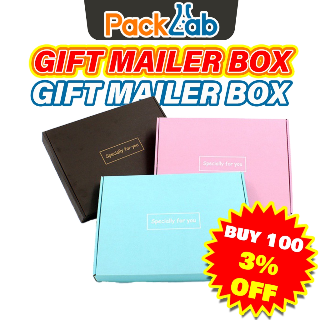 Pizza Box Kotak Hadiah Gift Packaging Paper Colour Parcel Present ...