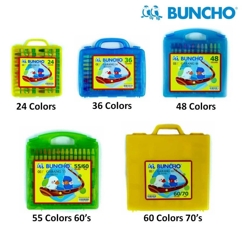 Buncho Gabang Oil Pastel / Fluorescent Crayon / Sangha Oil Pastel ...