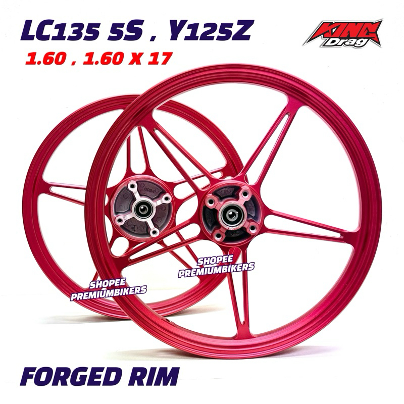 LC135 5S Y125Z FORGED RIM FG510 SPORT RIM Y125Z LC135 5SPEED V8 KING ...