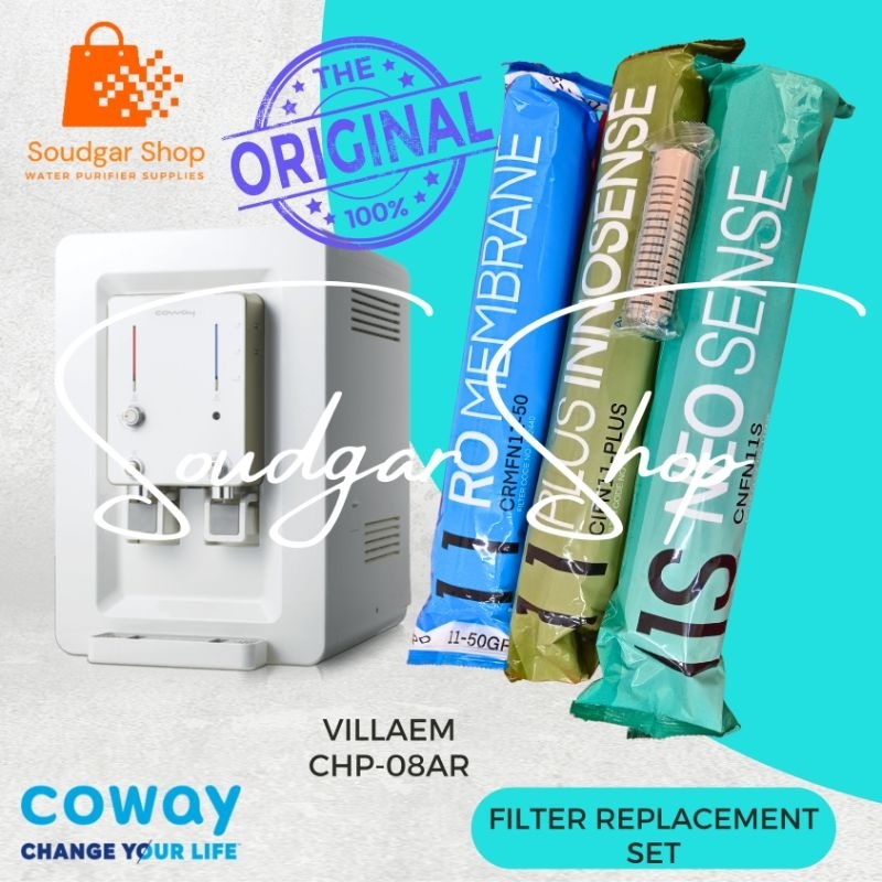 COWAY Filter Replacement for Water Purifier (Complete Set Include ...