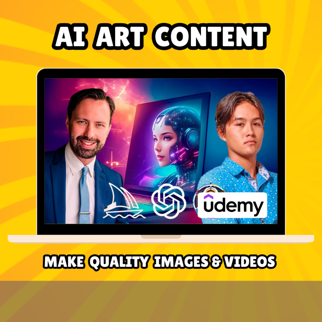 [ Udemy Course ] Ultimate AI Art Content Creation Course (Generative AI ...