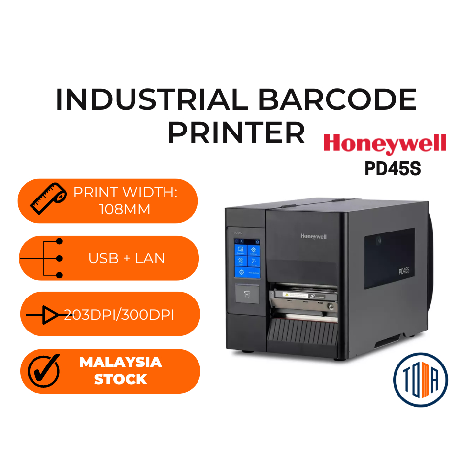 Honeywell PD45S Industrial Barcode Label Printer | Shopee Malaysia