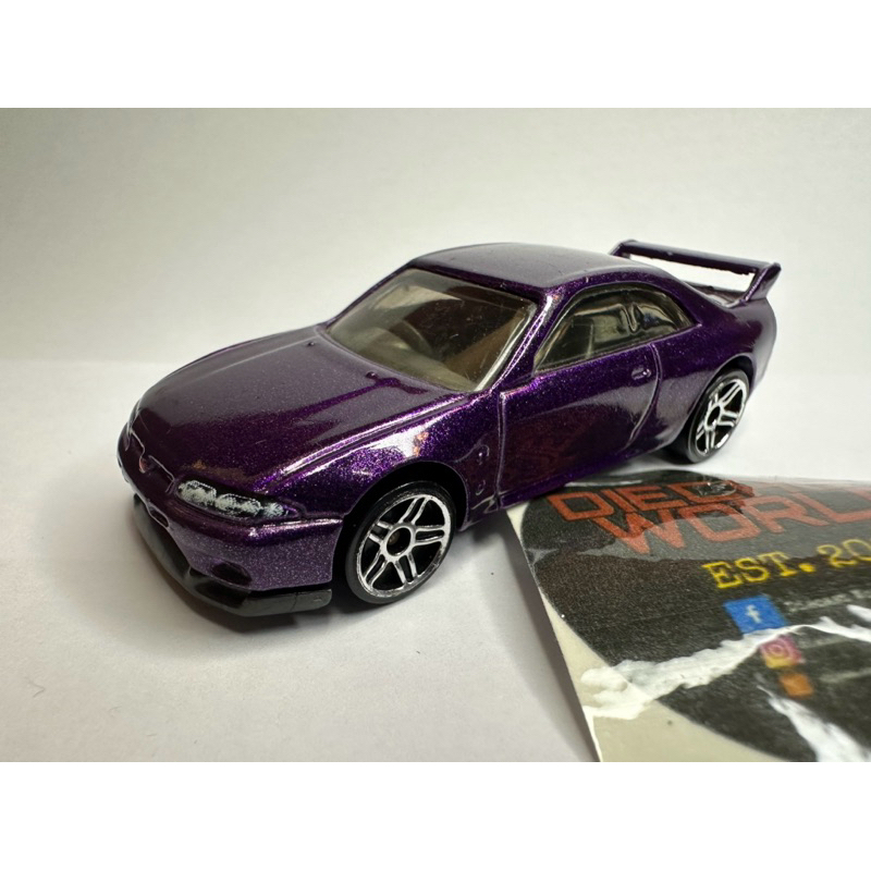 Hotwheels Nissan Skyline GTR R33 Purple | Shopee Malaysia