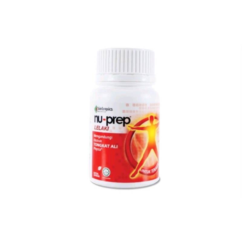 NuPrep Lelaki 100 Tongkat Ali (30Capsules) | Shopee Malaysia