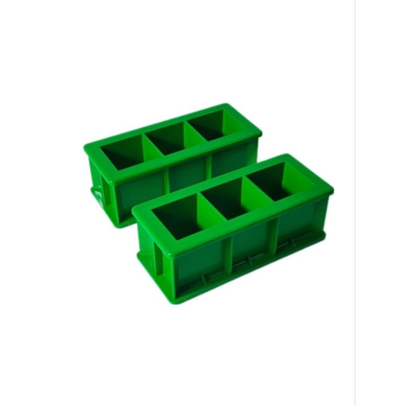 Plastic Cube Mould 100mm x 100mm x 100mm Gang Mould For Concrete ...