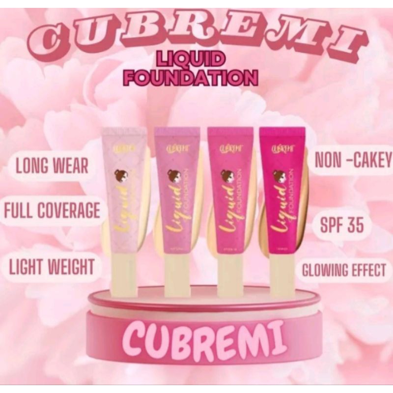 CUBREMI LIQUID foundation 15ml Original HQ (Ship Out 24jam+Free Gift ...