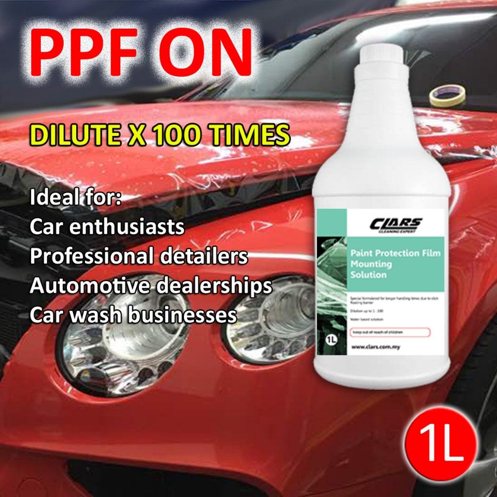 Clars PPF Film Car Installation On 1L / Liquid PPF / PPF On - Untuk ...