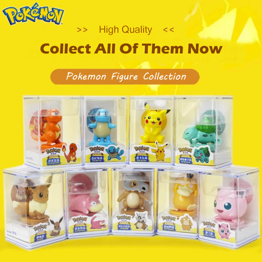 POKEMON Model Doll Toy Figures Home Office Furnishing Toys Collection ...