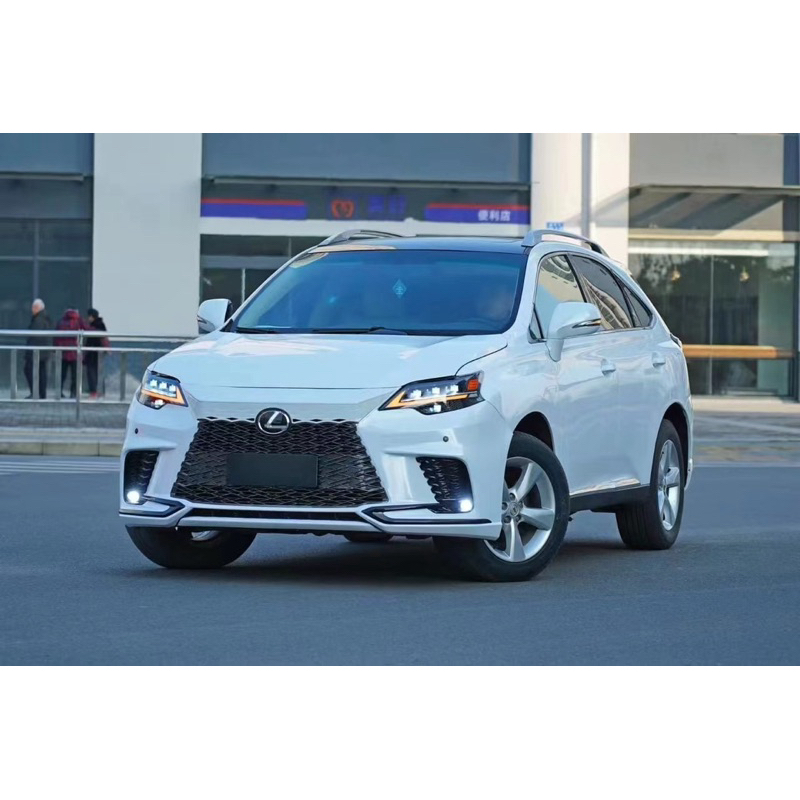 Lexus RX270 RX350 09-14 convert 2023 RX bodykit body kit front rear ...