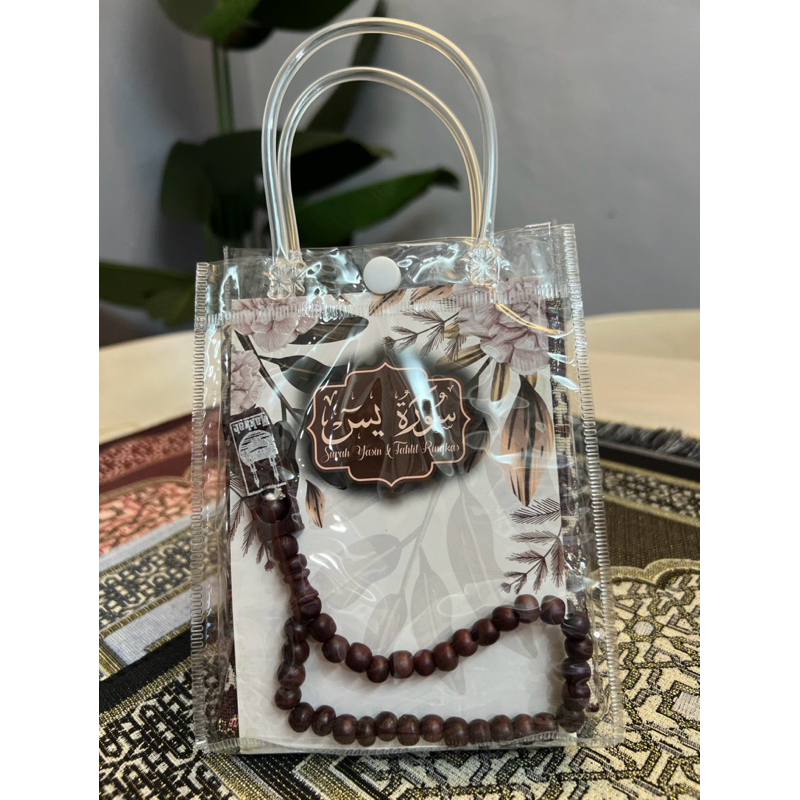 Set Sejadah + Yassin + Tasbih kayu + Beg | Shopee Malaysia