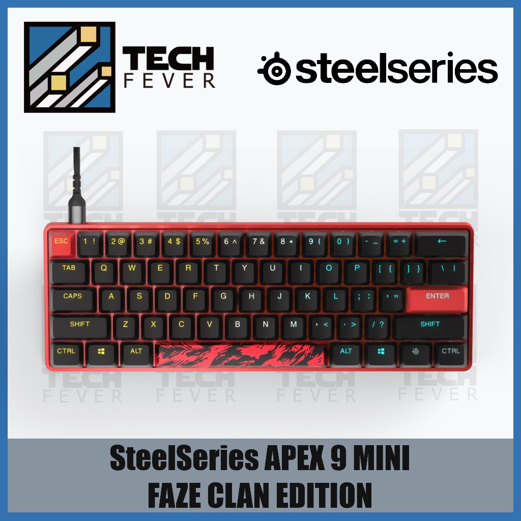 SteelSeries APEX 9 MINI FAZE CLAN EDITION gaming keyboard | Shopee Malaysia
