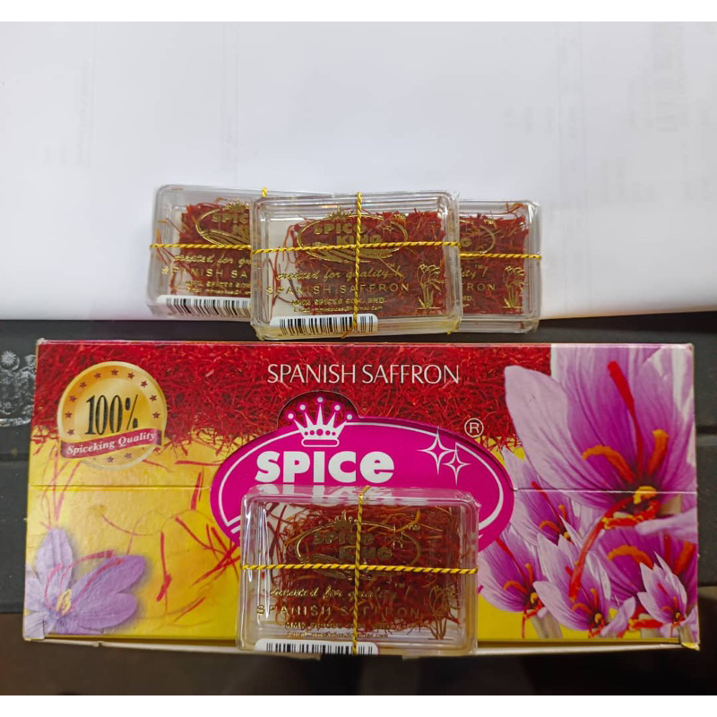 SAFFRON ORIGINAL / SPANISH SAFFRON 1GRAM🔥 | Shopee Malaysia