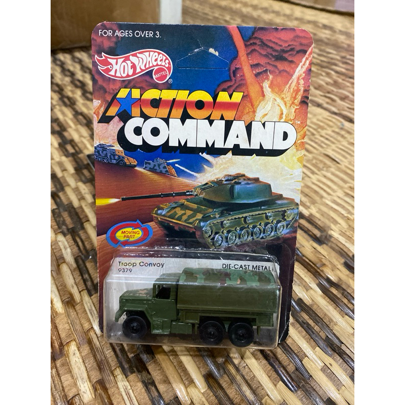 Hot Wheels Unpunched Card Action Commad Troop Convoy | Shopee Malaysia
