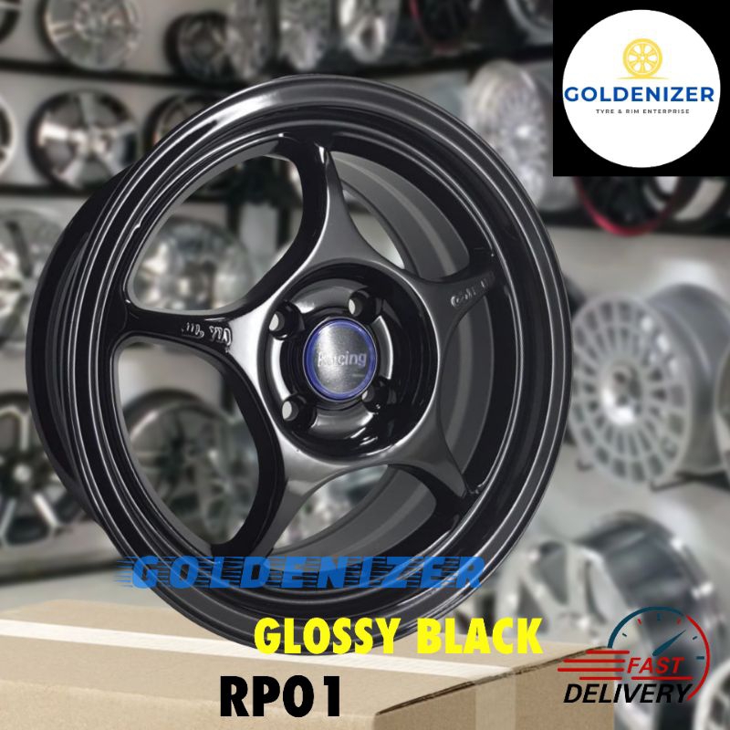 RPO 1 sport rim kereta car 🛞 14" 15" 16" 17" enkei 4H100/110/114.3(1set) | Shopee Malaysia