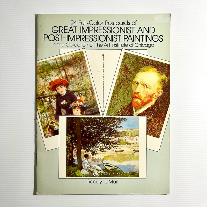 24 Full Coloured Postcards of Great Impressionist & Post-Impressionist ...