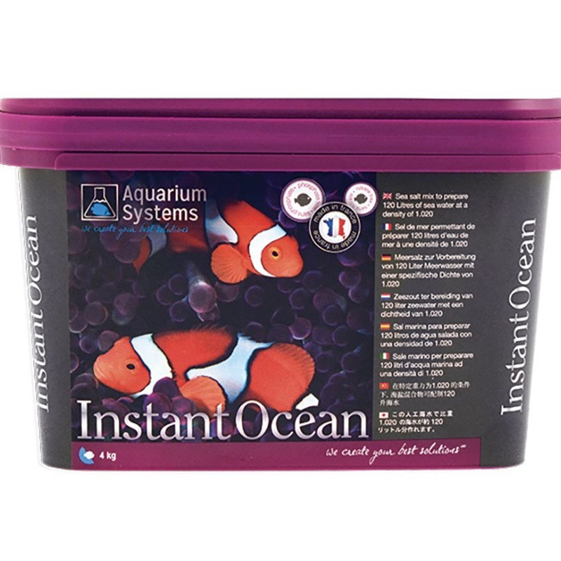 New Stock Arrived Sept 2024 Instant Ocean 4kg 20kg(Marine Salt ...