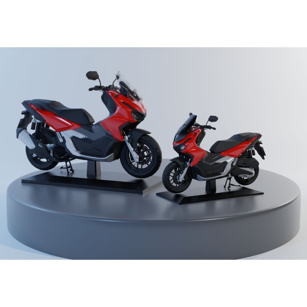 ADV 160 CUSTOM MINIATURE 1:12 / 1:18 RESIN 3D PRINT WITH HIGH DETAIL ...