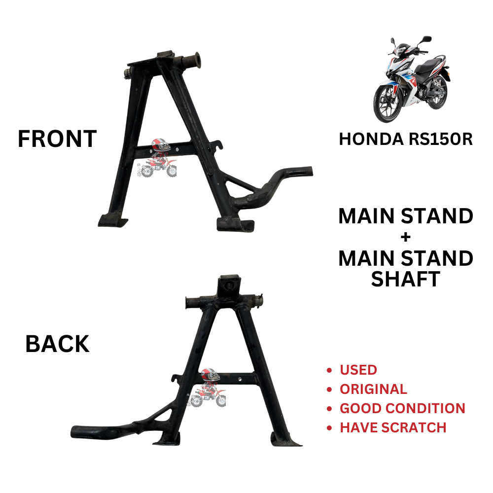 (Used) HONDA RS150R RS150 RSX150 100% ORIGINAL DOUBLE STAND MAIN STAND ...