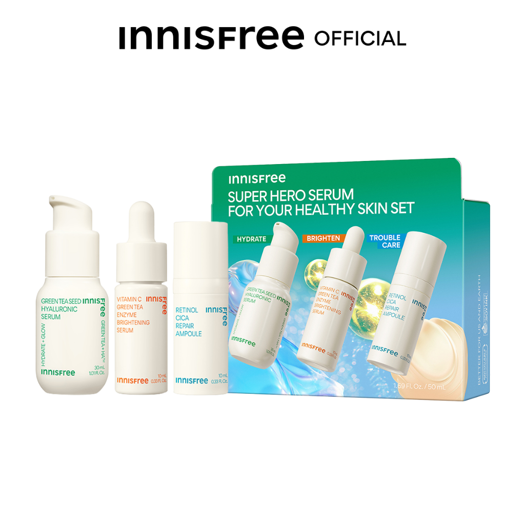 INNISFREE Super Hero Serum Trial Set | Shopee Malaysia