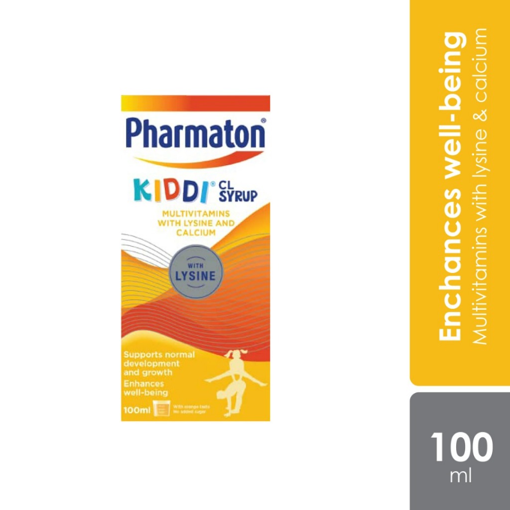 Pharmaton Kiddi Syrup 100ml | Enhance Kid’s Appetite | Shopee Malaysia
