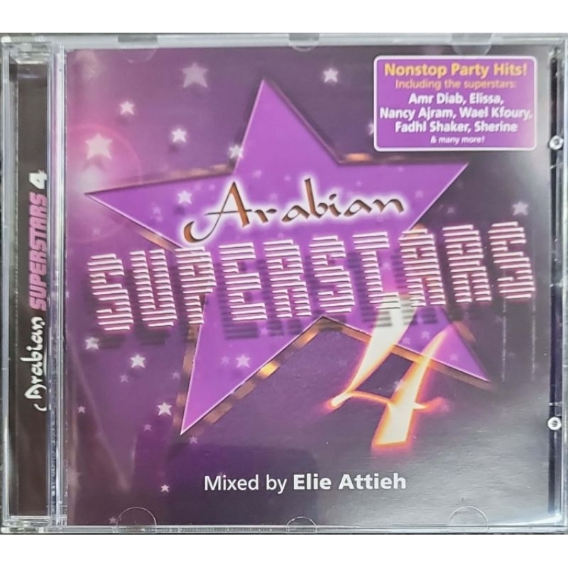 Arabian Superstars 4 - Mixed By Elie Attieh (CD) | Shopee Malaysia