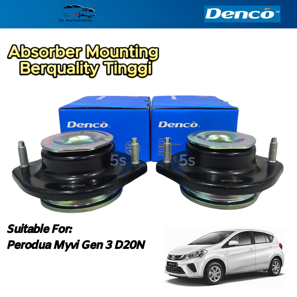 Denco Front (Depan) Absorber Mounting (2 PCS) For Myvi Gen 3 D20N ...