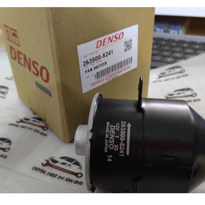 📣ORIGINAL📣Denso Radiator Fan Motor WAJA PERODUA KENARI KELISA PERSONA ...