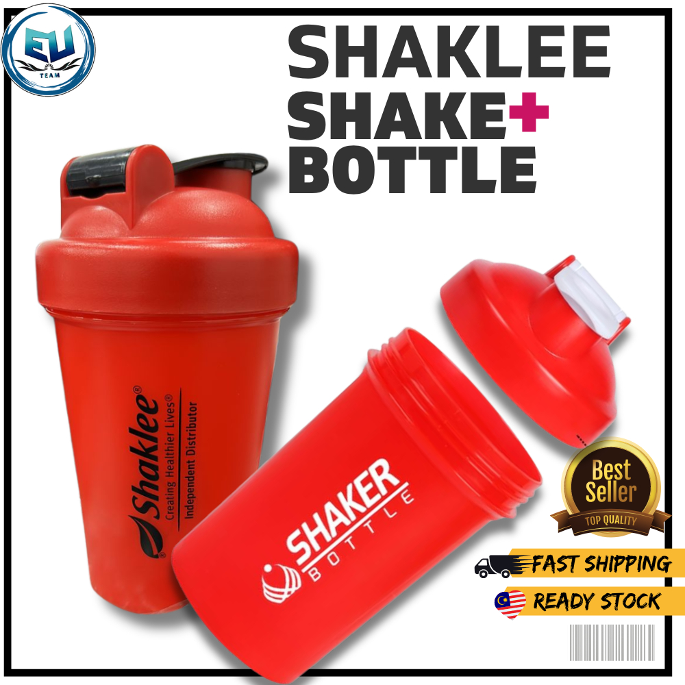 Shaker saiz 400ml Ready stock Free Scoop & spring Ball Random Color ...