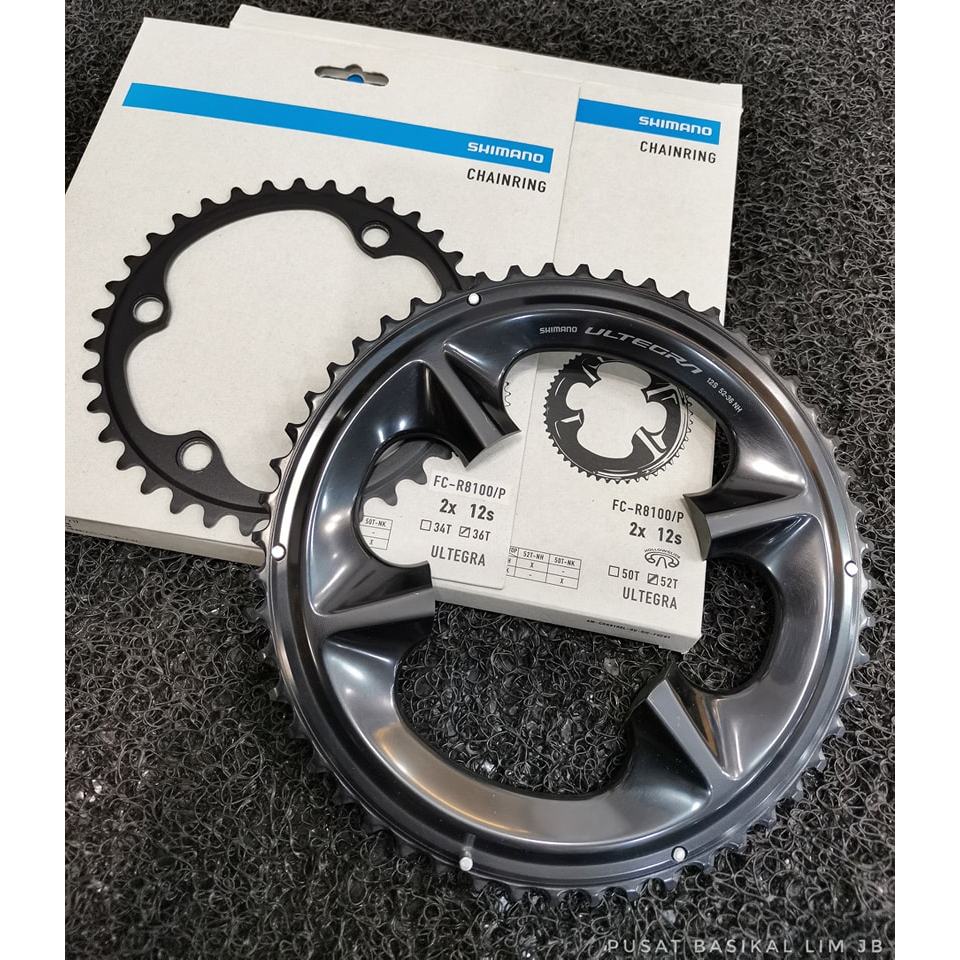 Shimano Ultegra R8100 Chainring (52/36T) | Shopee Malaysia