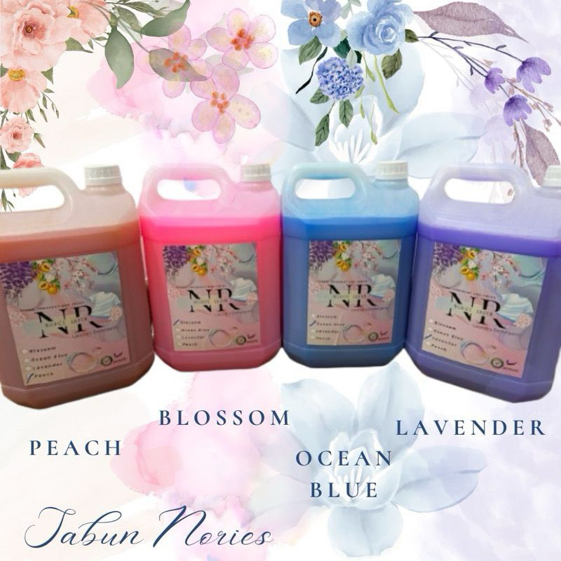 LIQUID LAUNDRY DETERGENT | SABUN DOBI NORIES 5KG | Shopee Malaysia