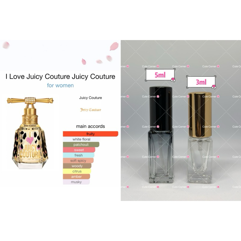 Authentic Decant I🖤juicy Couture Edp 3ml5ml Shopee Malaysia
