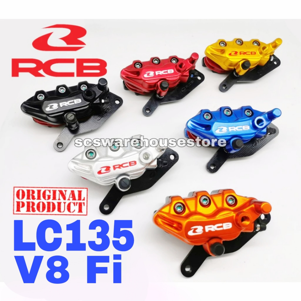 Caliper RCB Front Yamaha LC135 V8 Fi Racing Boy Brake Caliper Pump LC ...
