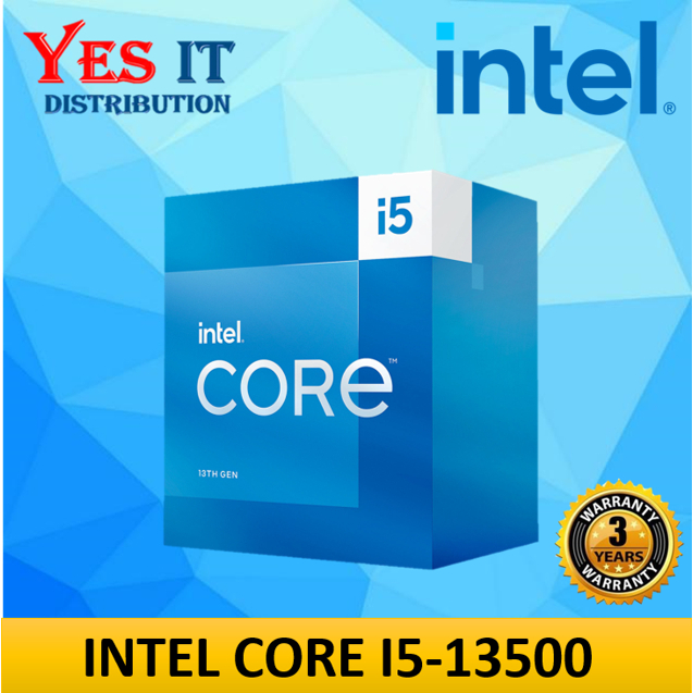 Intel Core™ i5-13500 / i5-14500 Processor 24M Cache, up to 4.80 GHz Processor | Shopee Malaysia
