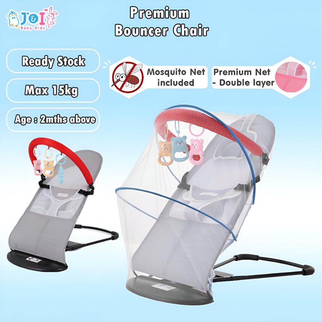 Baby Bouncer Chair Premium Foldable Baby Balance Chair Rocker Bouncer ...