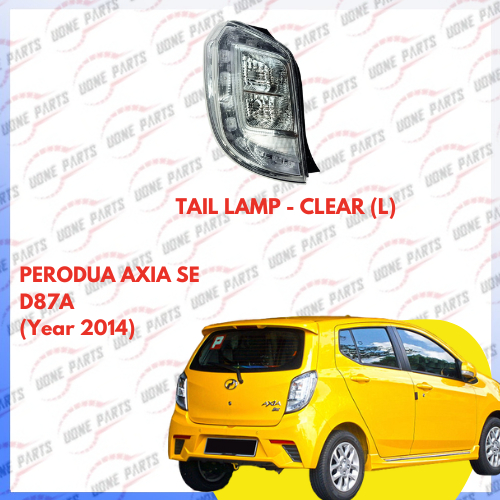 🔥PERODUA AXIA SE D87A TAIL LAMP - CLEAR TYPE (Year 2014) DEPO BRAND 3 ...