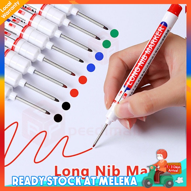1PC Long Head Marker Pen 20mm Marking Tool Multi-purpose Bathroom Wood ...