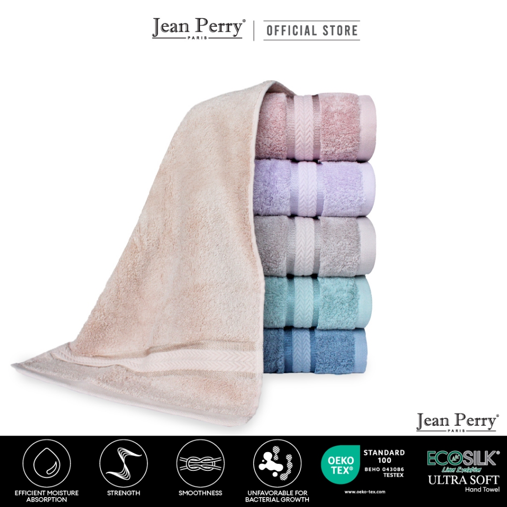 EcoSilk® - Jean Perry EcoSilk Ultra Soft Hand Towel - 13inches x ...