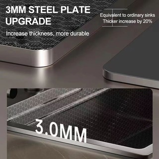 Singki Dapur Nano Sinki 304 Stainless Steel Handmade Single Bowl ...