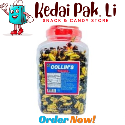 [KPL] Collin's ButterNut Candy 400pcs - (Jar) | Shopee Malaysia
