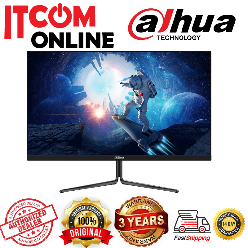 DAHUA 24'' 27'' GAMING LED MONITOR (DHI-LM24-E231/DHI-LM27-E231) IPS/FHD/1MS/DP/HDMIx2/A/VESA ...